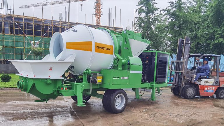 Bomba Mezcladora De Concreto De 40 m³/h A Filipinas De AIMIX